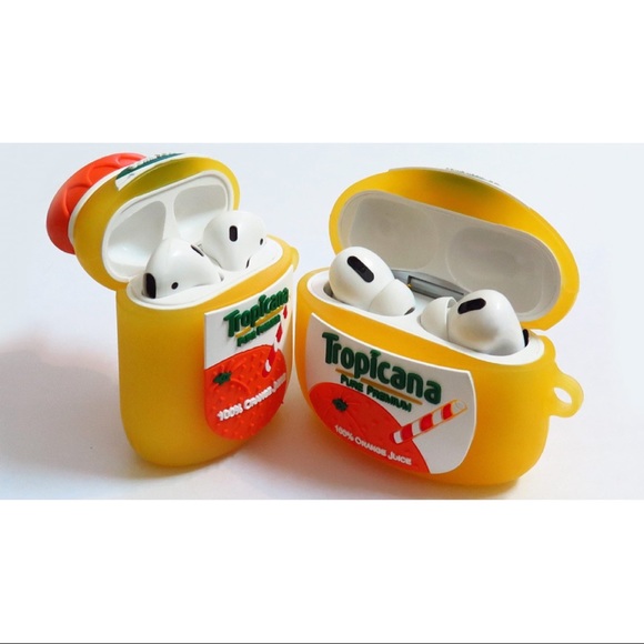 Dolls Kill | Accessories | Nwt Tropicana Orange Juice Kawaii Oj Airpod ...